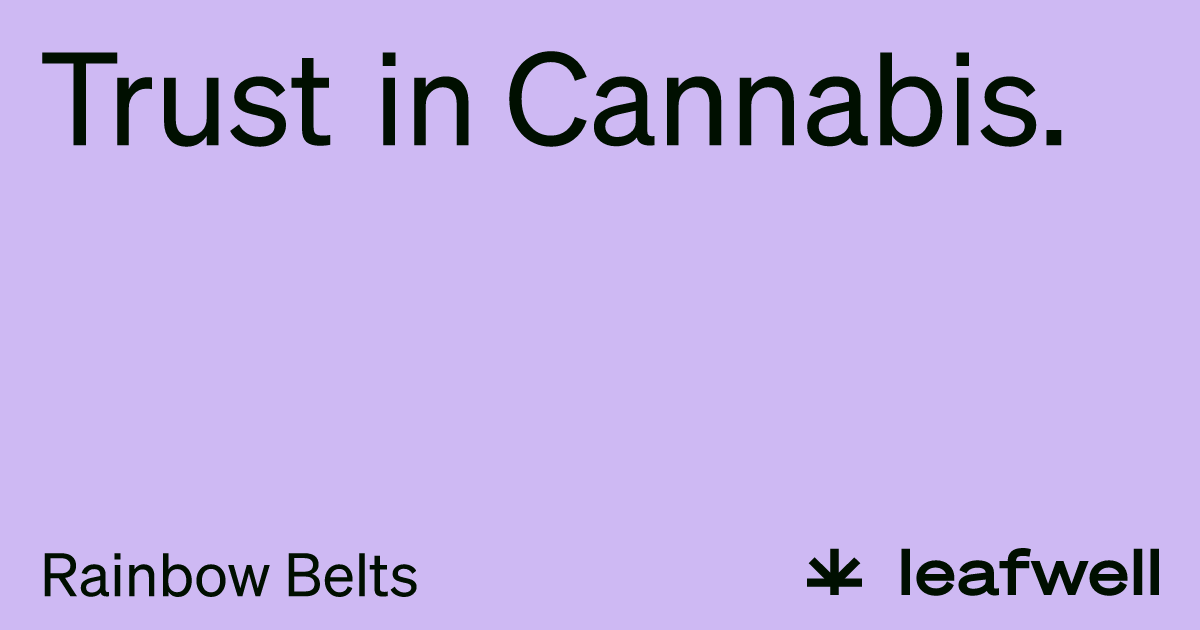 Rainbow Belts Marijuana Strain, AKA Rainbow Belt - Leafwell